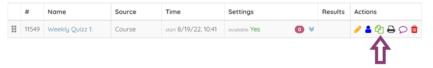Copy a test (🎥with video) – Sowiso Knowledge base
