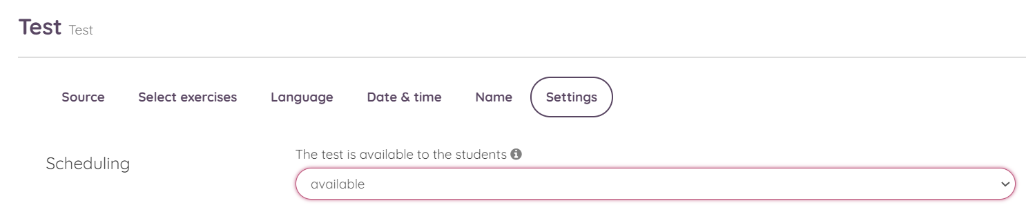 Things to check before starting a test – Sowiso Knowledge base