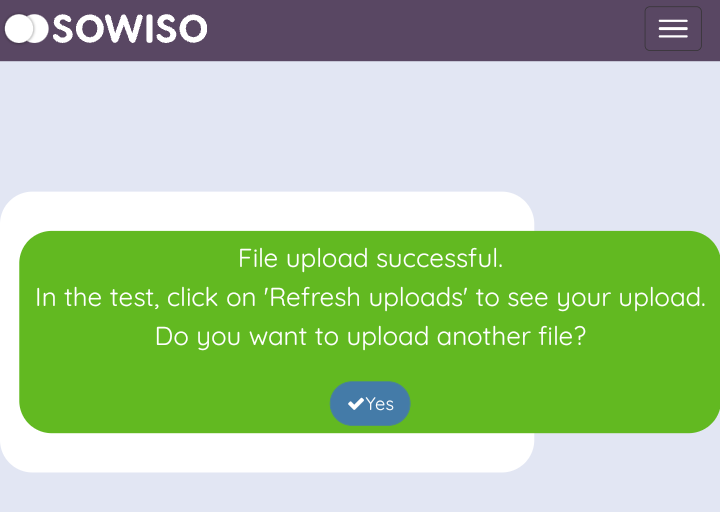 Use a QR code to upload files into a test- Student (🎥with video ...