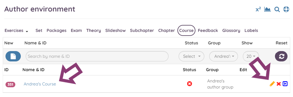 Create a new course – Sowiso Knowledge base