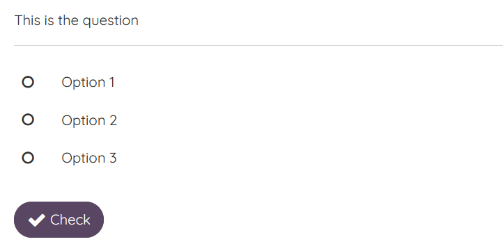 Exercise type: Radio Button (Random) – Sowiso Knowledge base