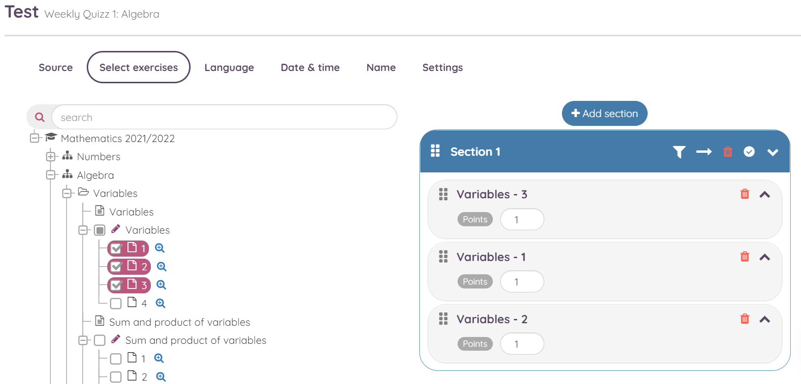 Differences between a test and exam – Sowiso Knowledge base